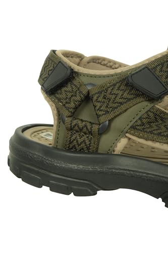 Mountain Warehouse Crete Mens Sandals - Soft, Walking, Summer Khaki 12 M US Men