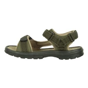 Mountain Warehouse Crete Mens Sandals - Soft, Walking, Summer Khaki 12 M US Men