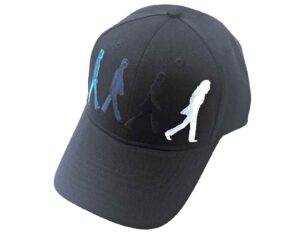 the beatles baseball cap abbey road figures official black strapback size one size