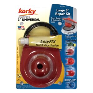 korky 3003bp 3" easyfix flush valve repair kit