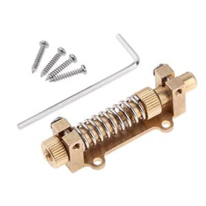 alnicov brass tremolo stabilizer guitar tremolo stopper stabilizing device kit for fender electric guitars accessories