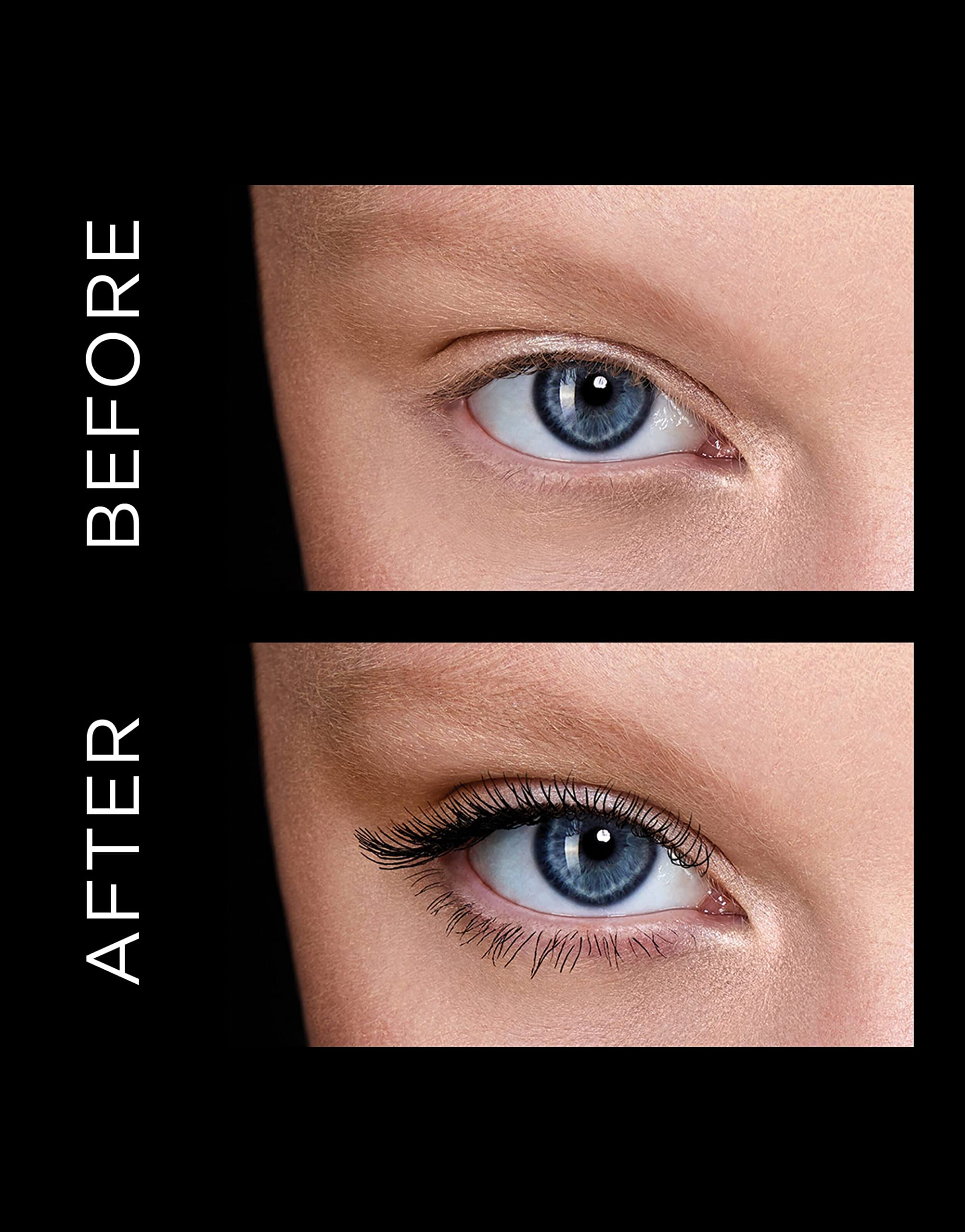 Hourglass Caution Extreme Lash Mascara. Volumizing and Lengthening Mascara for Dramatic Lashes. Cruelty-Free and Vegan