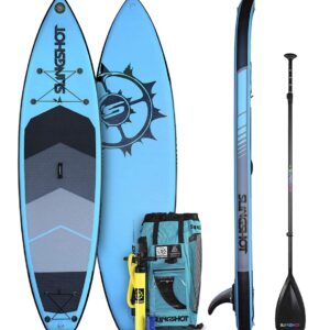 Crossbreed Airtech Inflatable SUP - Blue | Slingshot Sports