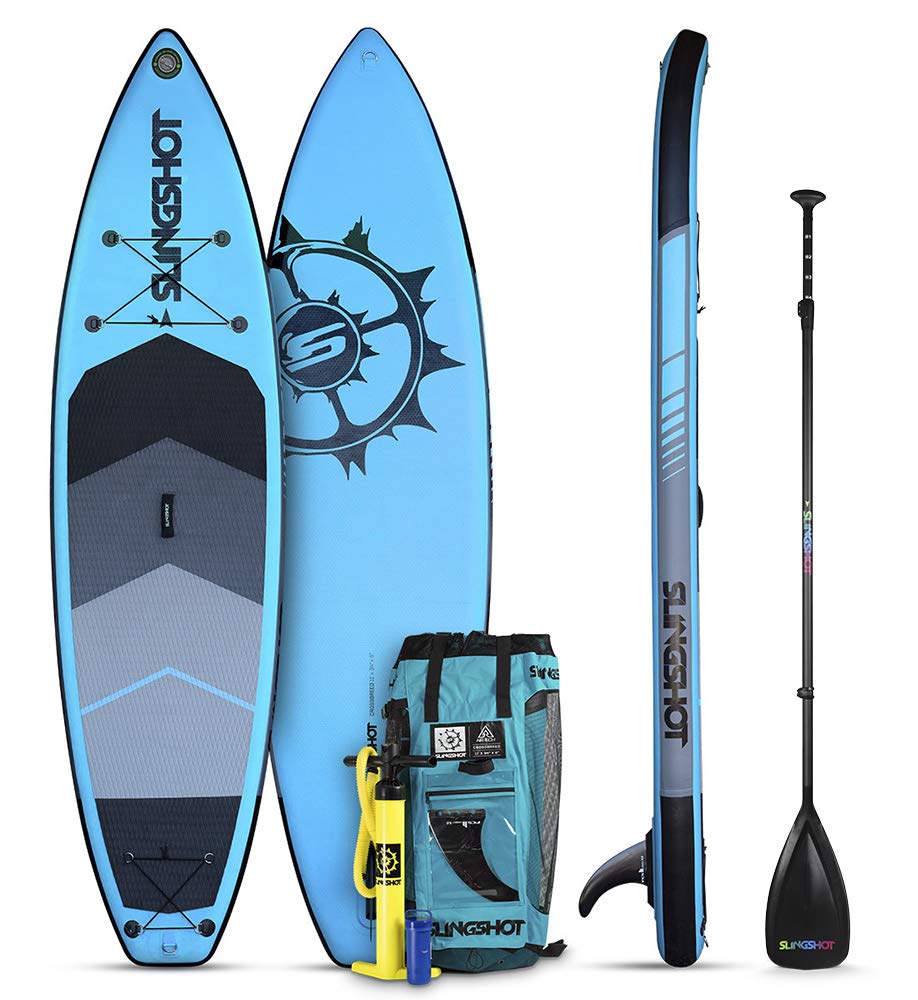 Crossbreed Airtech Inflatable SUP - Blue | Slingshot Sports