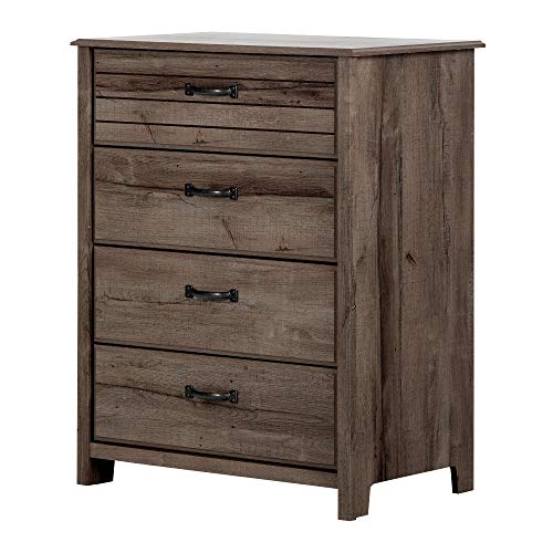 South Shore Ulysses 4-Drawer Chest, Fall Oak