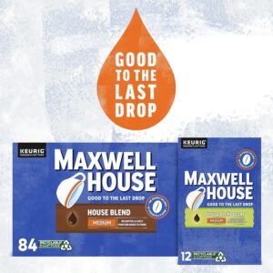 Maxwell House Cafe Collection Decaf House Blend K-Cups, 12 Count (Pack of 1)