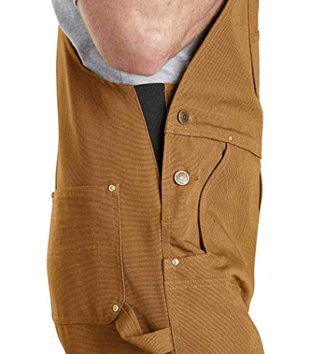 Carhartt Men'sRelaxed Fit Duck Bib Overall Carhartt Brown,L30-W40