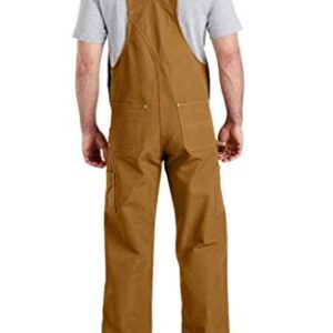 Carhartt Men'sRelaxed Fit Duck Bib Overall Carhartt Brown,L30-W40