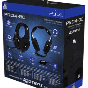 PRO4-80 Premium Gaming Headset Black for PS4