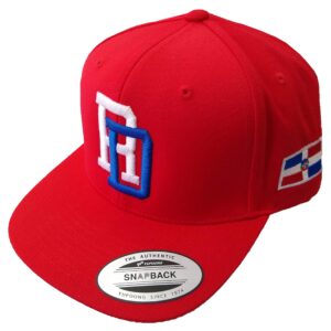 peligro sports adult snapback flat rd hats (snapback red)