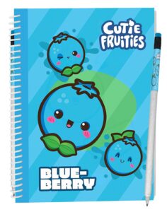 sketch & sniff scented sketchpads (8.3" x 5.8") (blueberry) by scentco