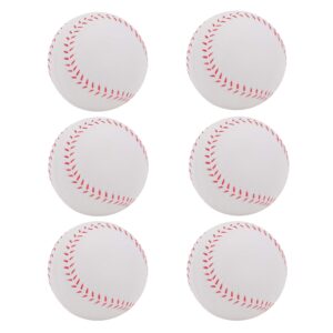 taktzeit foam basebll practice softball soft baseball for beginnners or experts for baseball training 6pcs