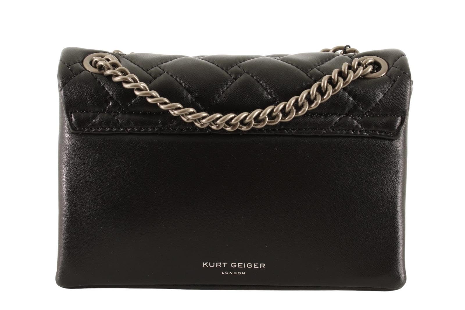 Kurt Geiger London Leather Mini Kensington Crossbody Black One Size