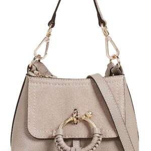 See by Chloe Women's Joan Mini Hobo, Motty Grey, One Size