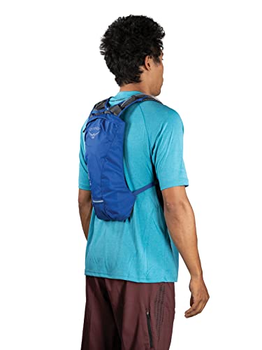 Osprey Katari 1.5L Men's Biking Backpack with Hydraulics Reservoir, Cobalt Blue