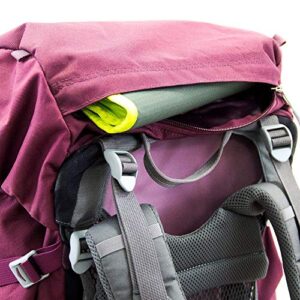 Osprey Renn 65L Women's Backpacking Backpack, Aurora Purple