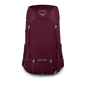 Osprey Renn 65L Women's Backpacking Backpack, Aurora Purple