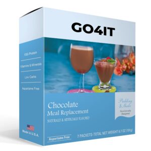 my neat health high protein meal replacement shake - diet shake powder, low calories, high protein, low fat, essential vitamins and minerals, kosher (chocolate)