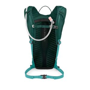 Osprey Salida 8L Women's Biking Backpack with Hydraulics Reservoir, Teal Glass