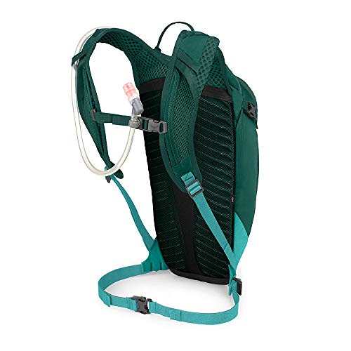 Osprey Salida 8L Women's Biking Backpack with Hydraulics Reservoir, Teal Glass