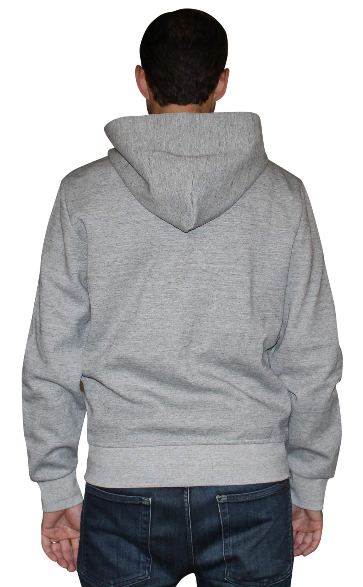 POLO RALPH LAUREN Double Knit Tech Fleece Hoodie (Medium, Gray)