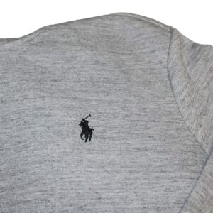 POLO RALPH LAUREN Double Knit Tech Fleece Hoodie (Medium, Gray)