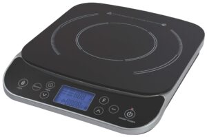 max burton #6450 digital lcd 1800 watt induction cooktop counter top burner