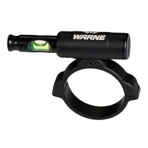 warne usl34 universal scope level, 34mm, 6061 aluminum, attaches to scope tube, matte black