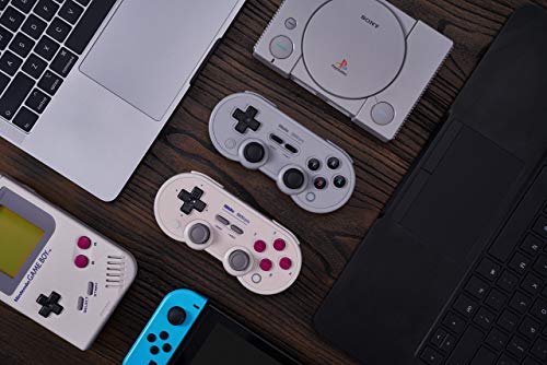 8BitDo Sn30 Pro Bluetooth Controller for Switch/Switch OLED, PC, macOS, Android, Steam Deck & Raspberry Pi (G Classic Edition)