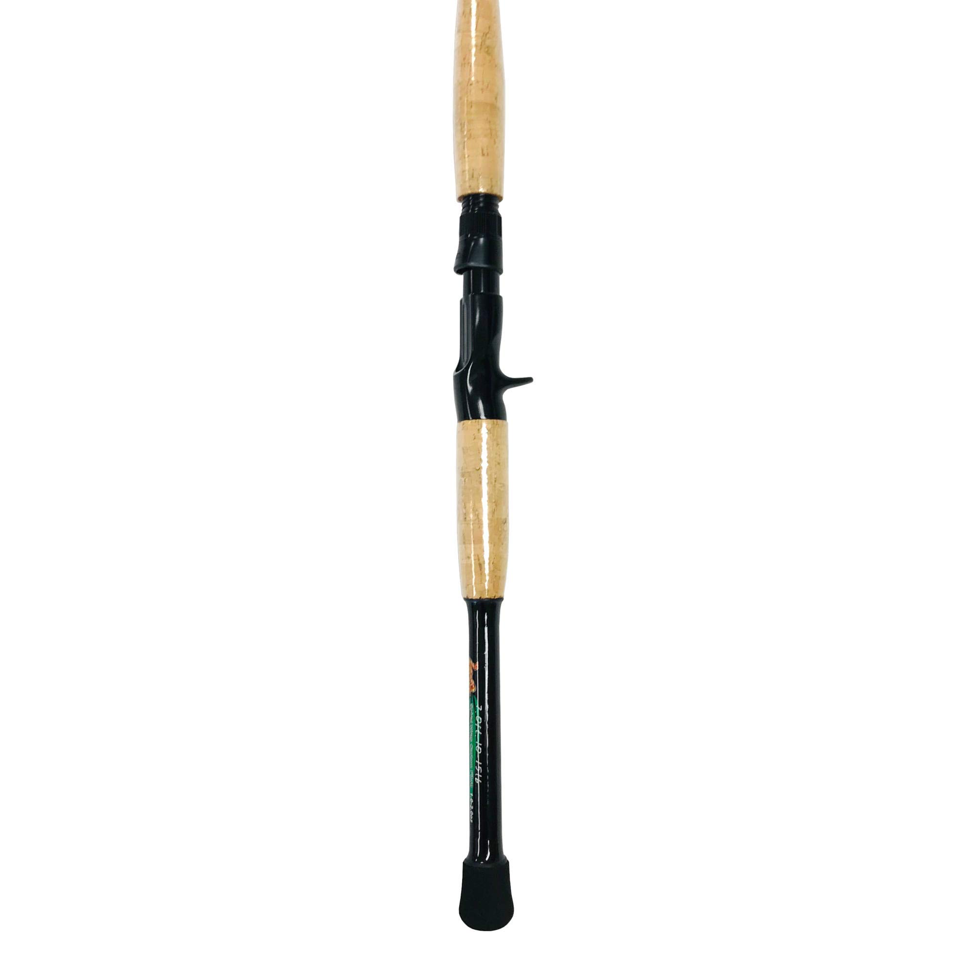 EatMyTackle 10-15 Pound Classic Baitcaster - 7 Foot Jigging Rod