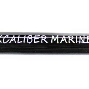 Xcaliber Marine Pair (2) Tournament Series 15-30lb Saltwater Trolling Rod w/Pac Bay Guides (Blue & Silver)