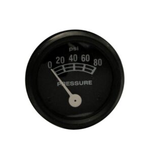 raparts fad9273a new 80lb oil pressure gauge fits ford nh 600 900 2000 2n 8n 9n naa +