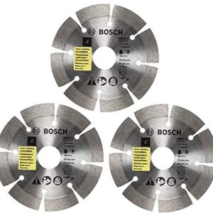 Bosch DB441SB3 3 pc. 4 In. Segmented Rim Diamond Blades for Universal Rough Cuts