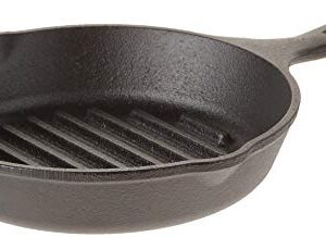 Lodge Cast Iron Grill Pan, 6.5 Inch