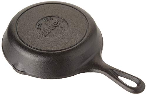 Lodge Cast Iron Grill Pan, 6.5 Inch