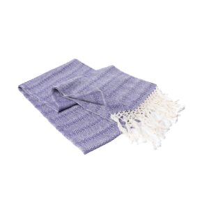 baby trapoz mexican rebozo shawl, ideal for natural birth, doula massage, 98.5", purple