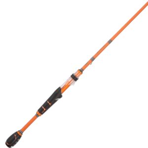 Berkley 6’6” Shock Spinning Rod, 1 Piece Composite Medium Power Fishing Rod for Freshwater or Saltwater Fishing, Shock Absorbing Tip