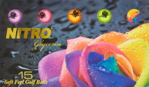 nitro golf glycerin 15 ball pack nitro golf balls