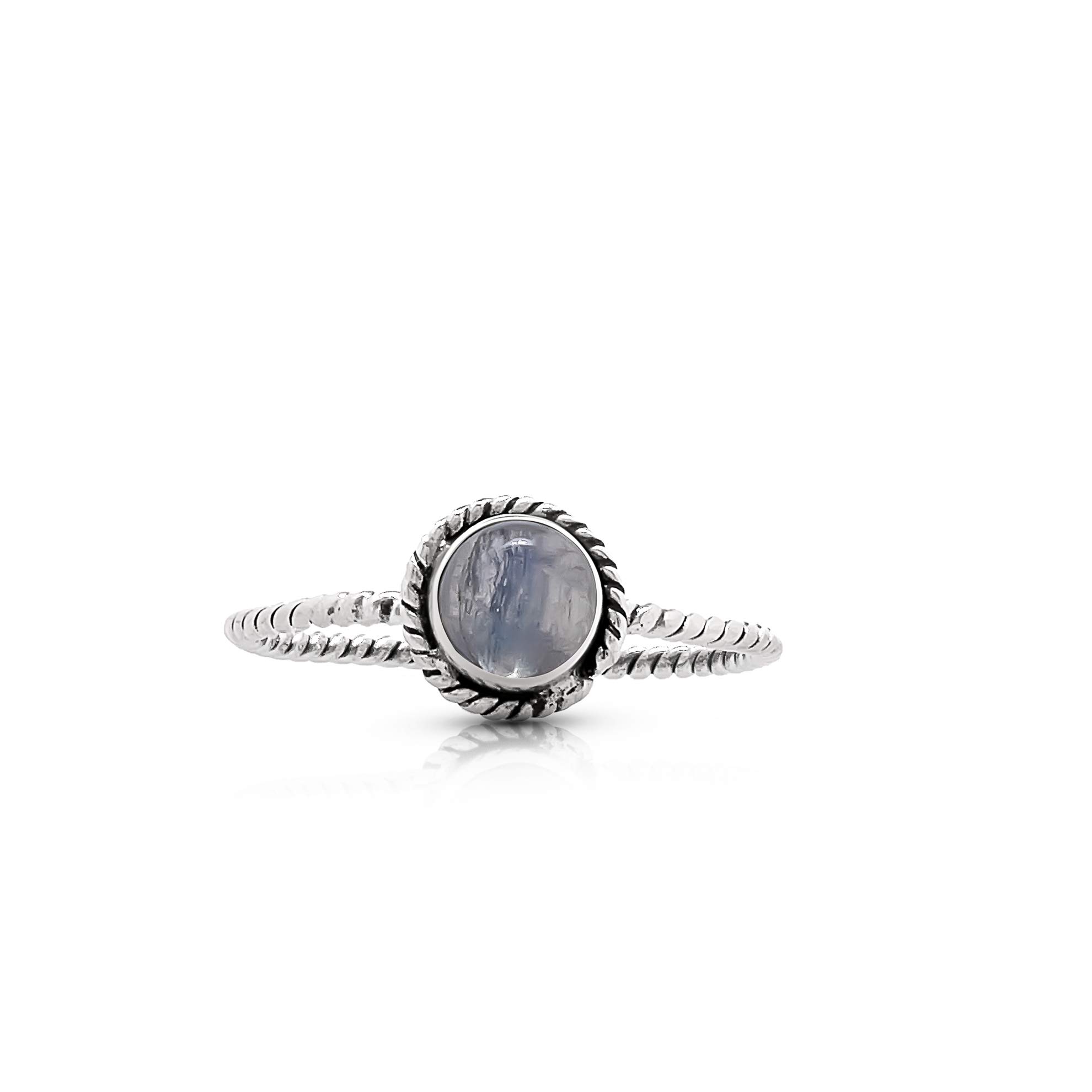 Labradorite Vintage Gipsy Etnic Delicate Ring 925 Sterling Silver Tribal Boho Chic Jewelry (9)