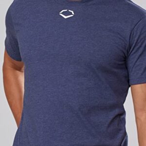 EvoShield Adult Short Sleeve Tee, Navy - X-Large