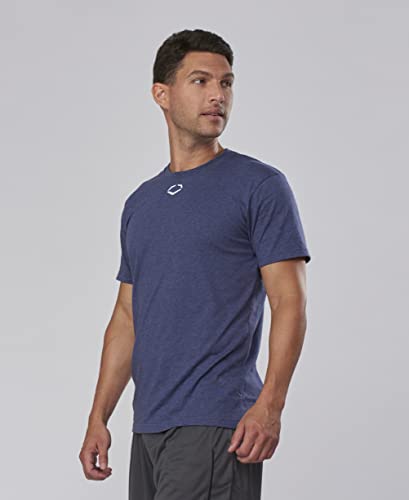 EvoShield Adult Short Sleeve Tee, Navy - X-Large