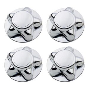 b4b bang 4 buck 4 packs 7" center cap with 5-lug steel wheel chrome for ford 1997-2003 f150 f-150 97-02 expedition