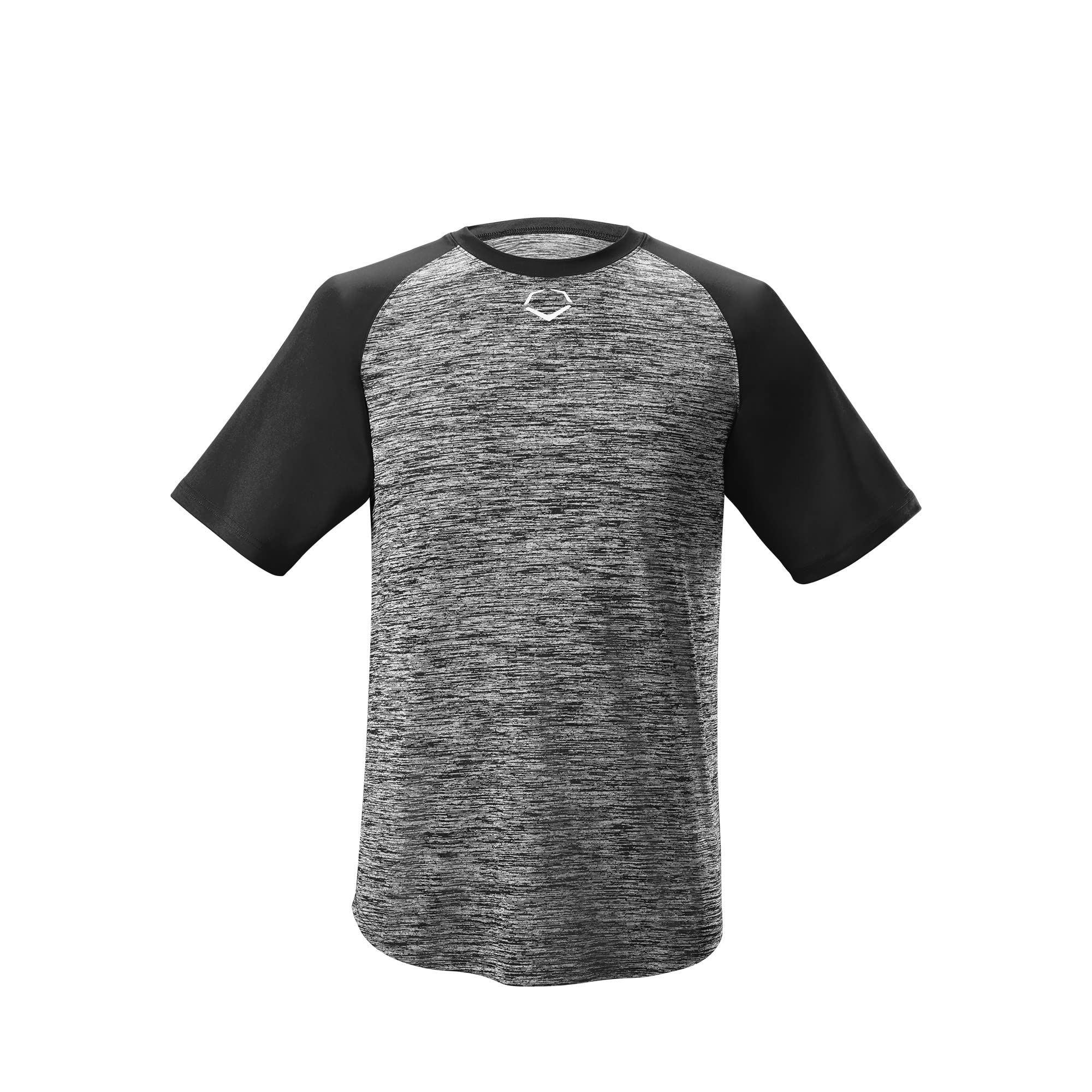 EvoShield Adult E304 Performance Pullover Tech Tee - Black, X-Large