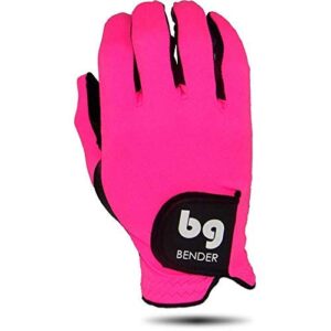 bg bender golf glove | wear on right | (pink, mens xxl)