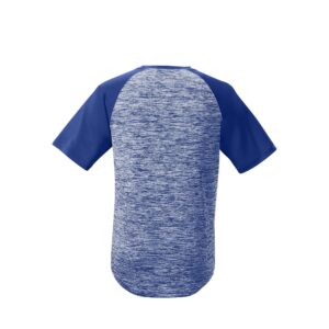 EvoShield Youth E304 Performance Pullover Tech Tee, Royal - Medium