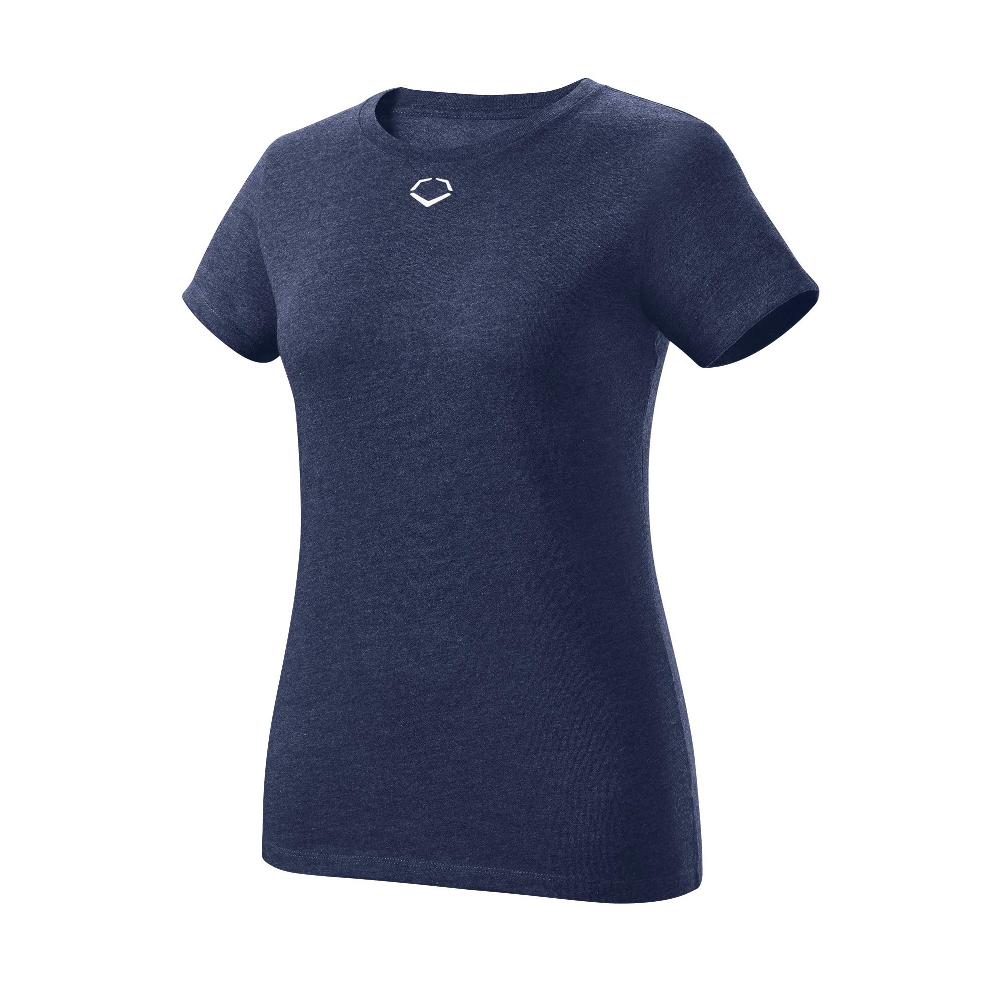 EvoShield Women's Short Sleeve Tee, Navy - Large