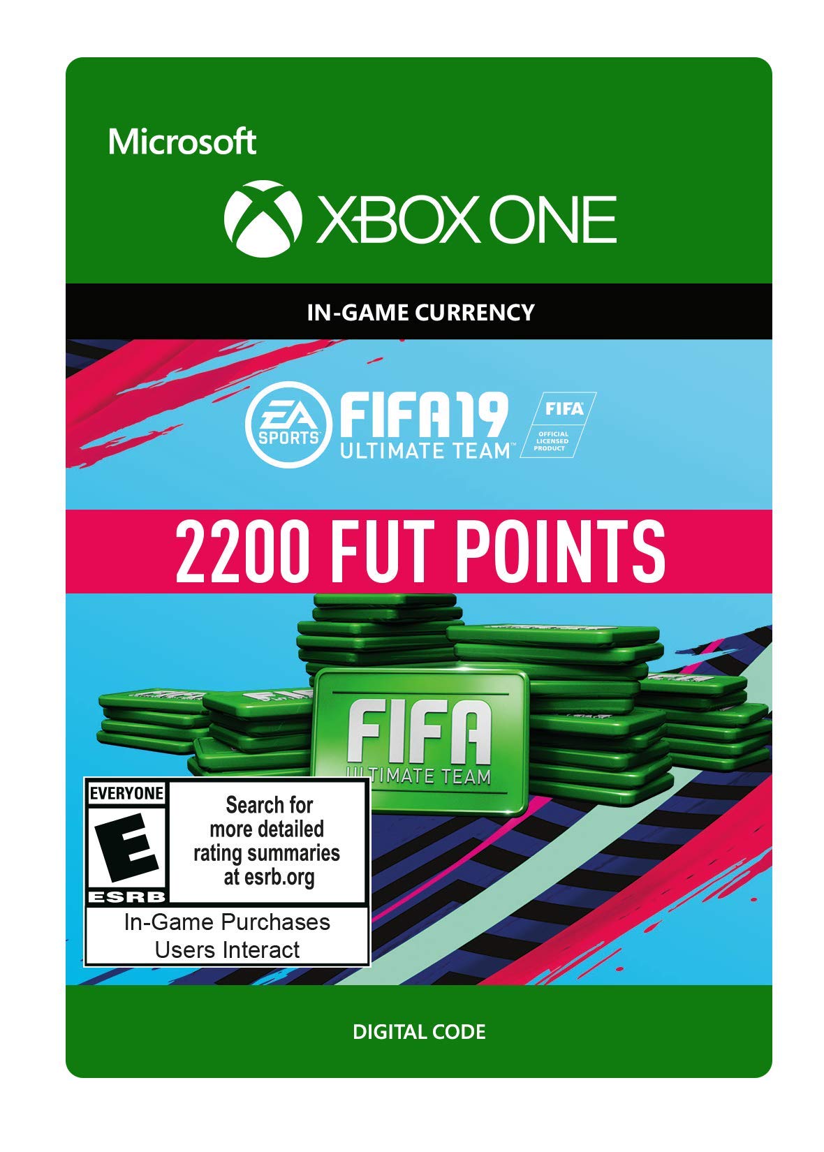 FIFA 19: ULTIMATE TEAM FIFA POINTS 2200 - Xbox One [Digital Code]