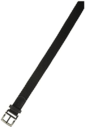 NIKE Women's Stretch Woven Belt, Jet Black, M