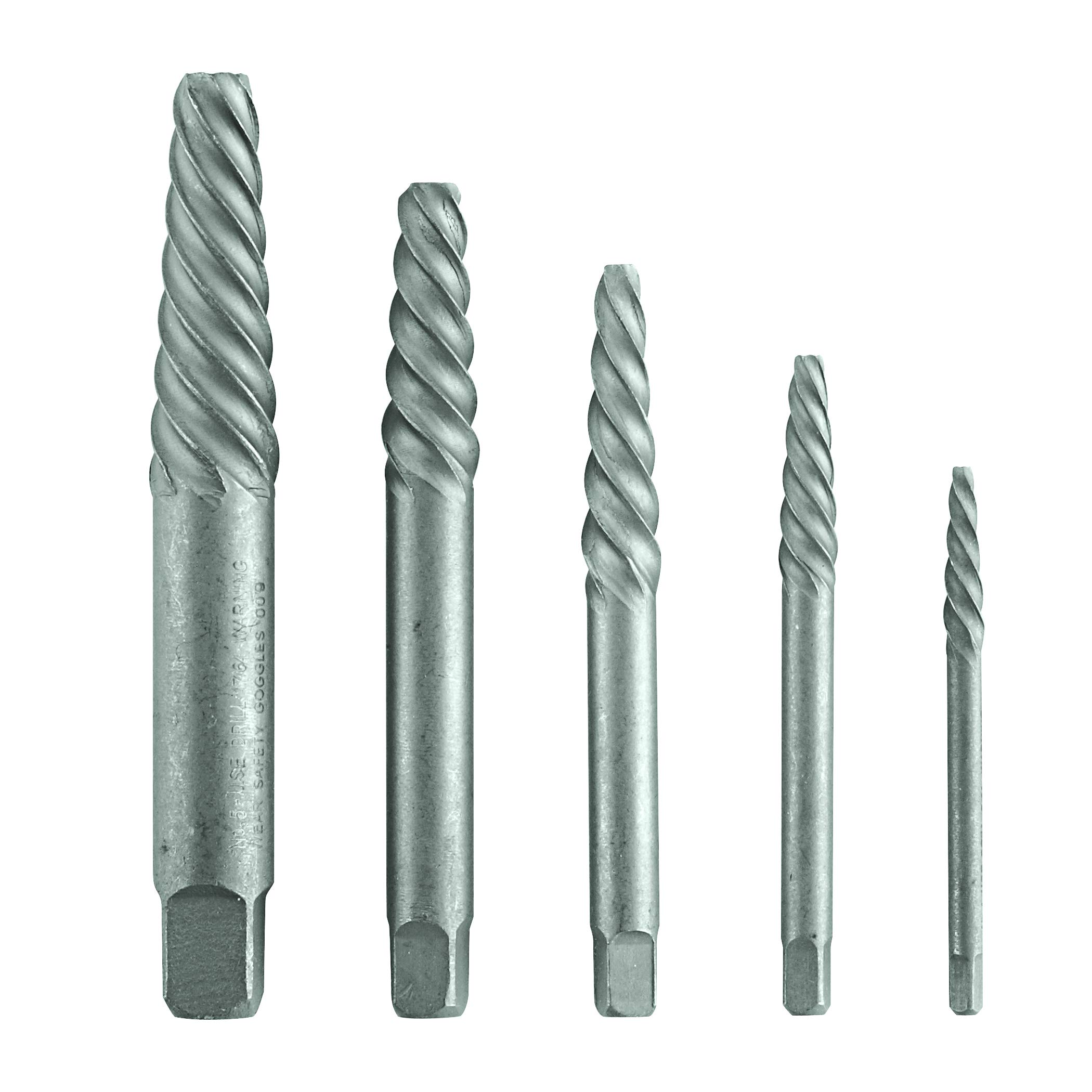 BOSCH BSPE5 1-Piece #5 Spiral Flute High-Carbon Steel Screw Extractor