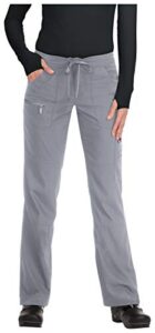 koi 721 women's peace pant (platinum grey, large)